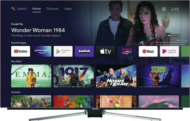 GRUNDIG OLED-FERNSEHER 55 GOB 9290 Silber 55 Zoll 4K UHD SmartTV ...