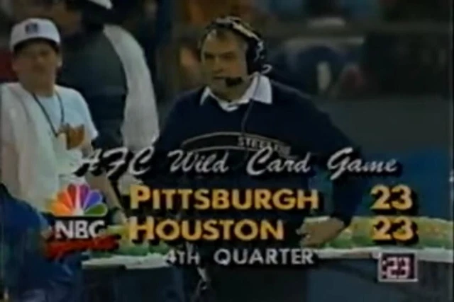 1989 AFC PLAYOFFS - Pittsburgh Steelers at Houston Oilers DVD classique ...
