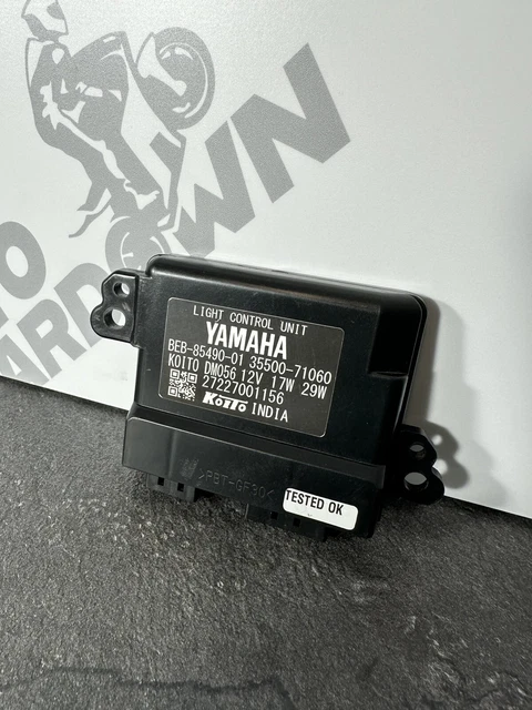 YAMAHA R7 690 2024 Light Control Unit Light ECU 1784 Miles 2022 2023 ...