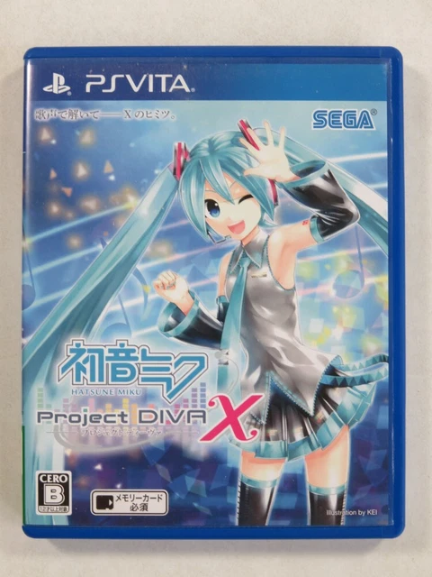 HATSUNE MIKU PROJECT Diva X Sony Playstation Vita (Psvita) Japan ...