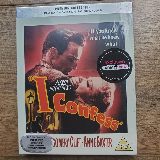 I CONFESS (1953) Premium Collection Blu-ray Alfred Hitchcock ...
