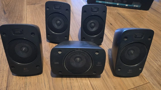 LOGITECH Z906 5.1 Surround Sound Speaker System THX, Dolby £208.70 ...