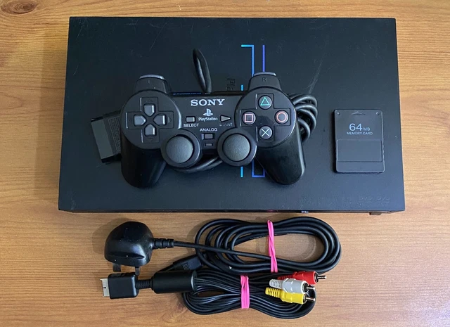 SONY PLAYSTATION 2 PS2 Console Official Controller Memory Card Power + AV Cable £82.49 - PicClick UK