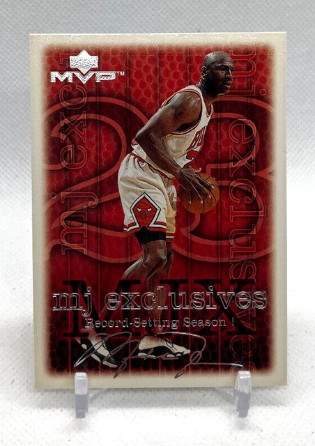1999-00 UPPER DECK MVP- Michael Jordan MJ Exclusives Silver Script Parallel #202 $0.99 - PicClick AU