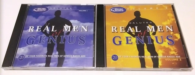 RARE BUD LIGHT Beer Real Men Of Genius Radio Ads 2 Cd Lot 2003 2004 ...