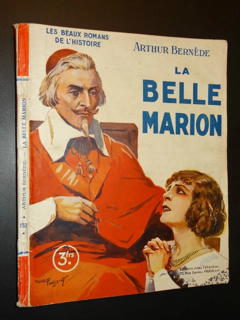 LA BELLE MARION - Arthur Bernède - 1930 - ROMAN POPULAIRE EUR 15,00 - PicClick FR