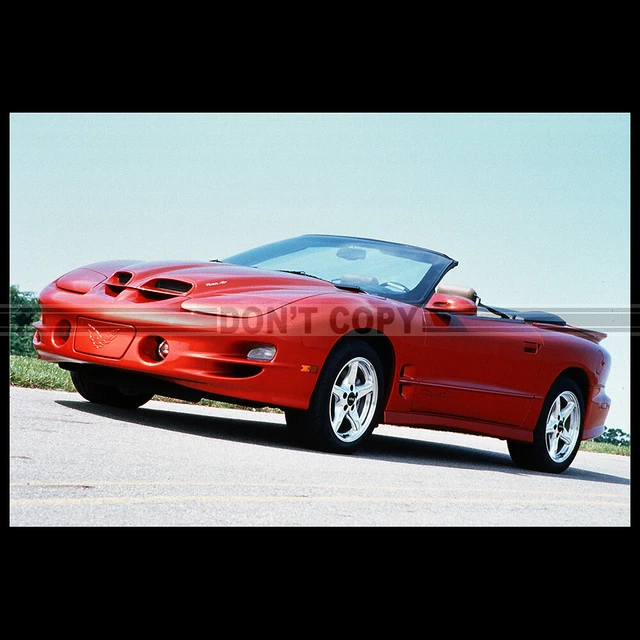 PHOTO A.020323 PONTIAC FIREBIRD TRANS AM RAM AIR CONVERTIBLE 1998 EUR 5 ...