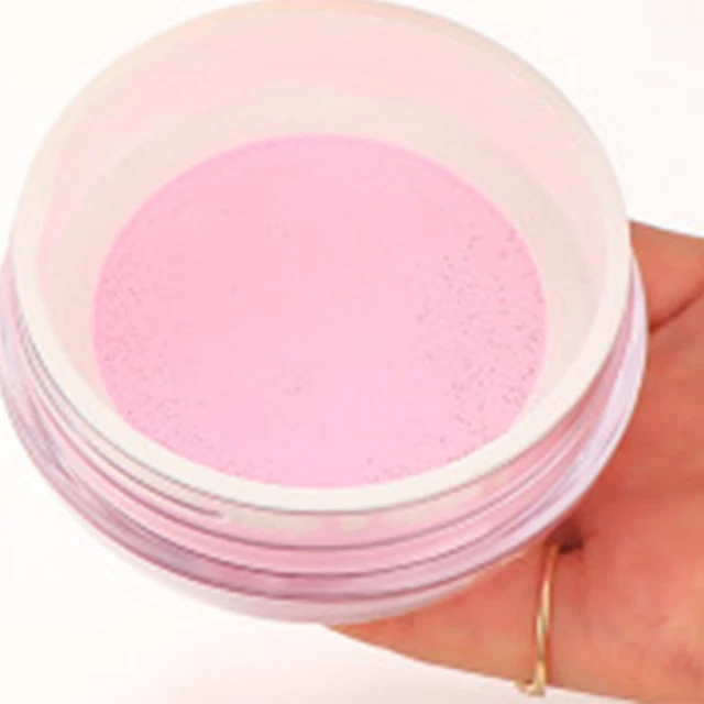 PORTABLE MESH SURFACE Powder Box Empty Loose Powder Pot Large Capacity ...