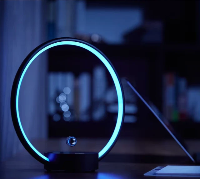 MAGNETIC LEVITATION LED Lamp (Floating Switch) £83.99 - PicClick UK