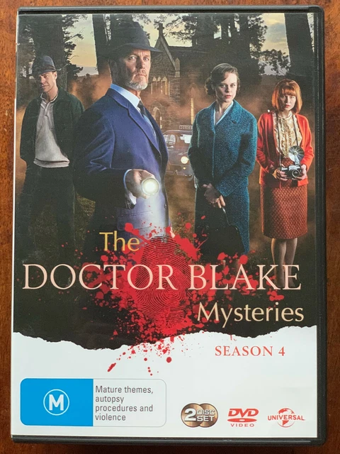 DOCTOR BLAKE MYSTERIES Saison 4 DVD Coffret Australien Série TV Région ...