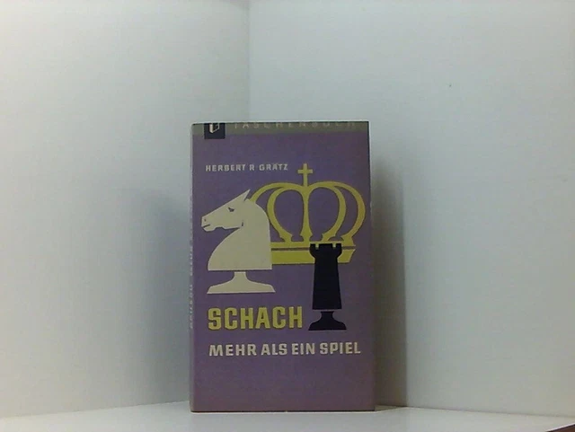 CHESS MORE THAN A GAME by Herbert R. Grätz £1.72 - PicClick UK