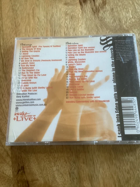 LIVE | AWAKE: The Best of Live CD & DVD (2004) EUR 5,89 - PicClick FR