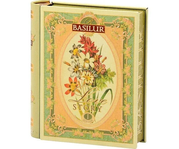 BASILUR MINIATURE TEA Book 'Love Story' Volume Free Shipping World Wide ...