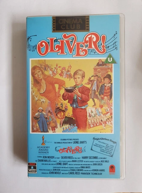 OLIVER! THE MOVIE - 1993 VHS Cassette Video Tape PAL - Ron Moody - 1968 ...