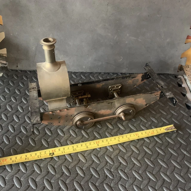 3.5” GAUGE LIVE Steam Locomotive Chassis Loco Train Engine Project 3 1/ ...