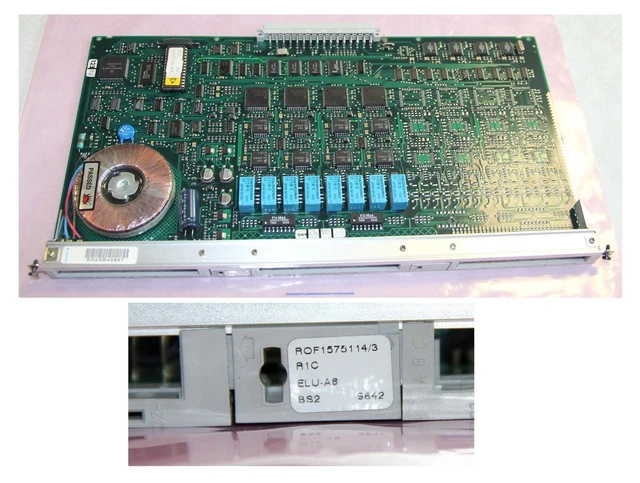 ERICSSON BOARD ELU-A8 ROF1575114/3 R1C , 8 Ports EUR 58,00 - PicClick DE