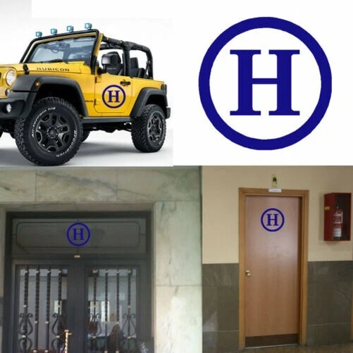 LETTRE H CENTURY Autocollant Vinyle Corte. Letter H Sticker Vinyle Cut ...