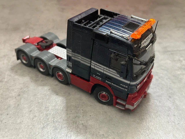 TEKNO 1:50 MAMMOET Mercedes-Benz Actros titan 8x4 Brande (rare) EUR 119 ...