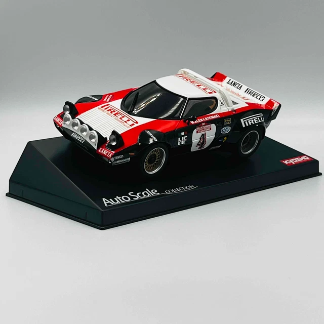 KYOSHO MINI-Z RACER LANCIA STRATOS Sanremo 1978 No.4 MZP16SR £127.94 ...