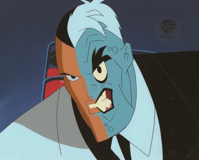 NEW BATMAN ADVENTURES-ORIGINAL Production Cel/Drawing-Two Face-Sins of ...