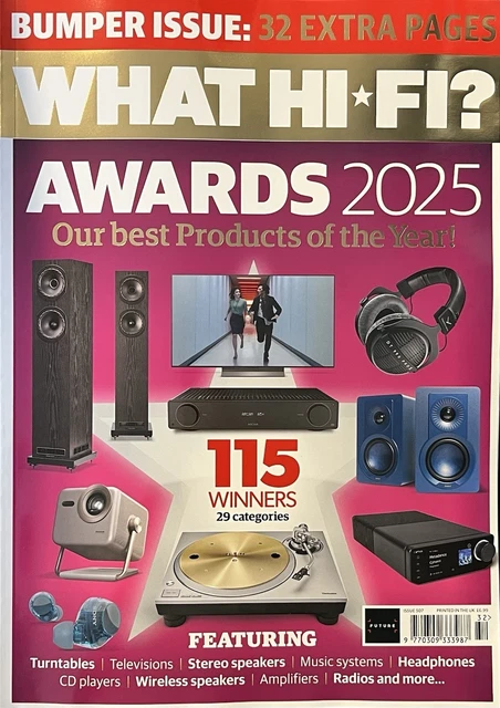 WHAT HI FI Magazine Issue Awards 2025 £12.01 - PicClick UK