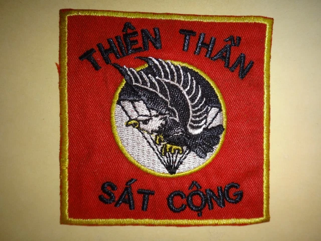VIETNAM GUERRE ARVN Parachute Airborne Nhay Du " Thien Que Sat Cong ...