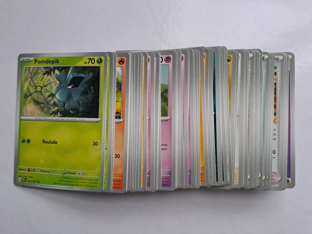 LOT COMPLET CO/UNCO 73 cartes Pokémon EV4.5 PAF Destinées de Paldea EUR ...