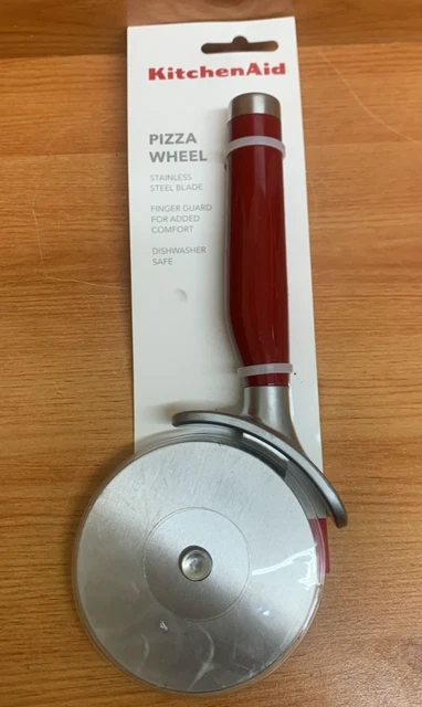 KITCHENAID STAINLESS STEEL Pizza Cutter and Slicer Empire Red £11.90 ...