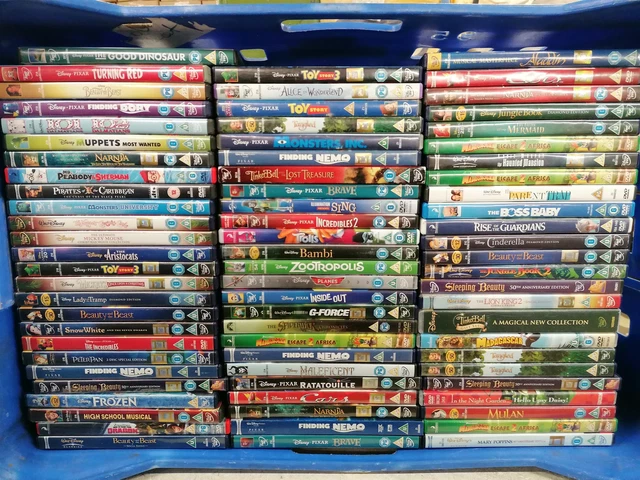 CHILDRENS KIDS FAMILY DVDs Disney Pixar Nickelodeon Dreamworks Lot ...