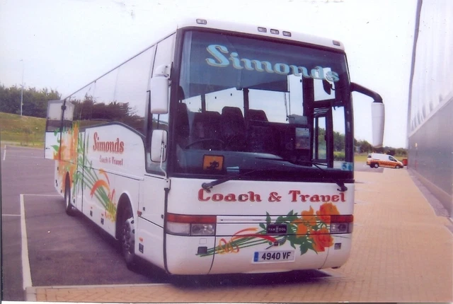 BUS PHOTO 4940VF Simonds, Botesdale Volvo B10M Van Hool Alizee £0.80 ...