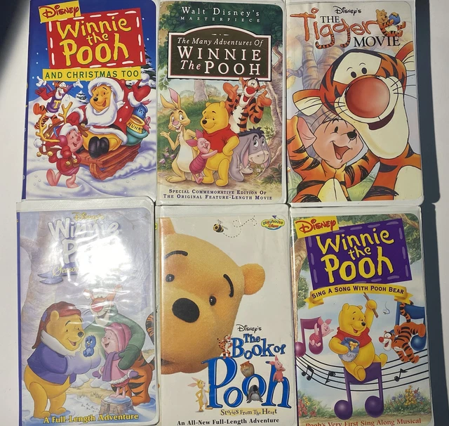 LOT OF 6 PBS Kids Teletubbies, Barney And Winnie The Pooh VHS Tapes $21 ...
