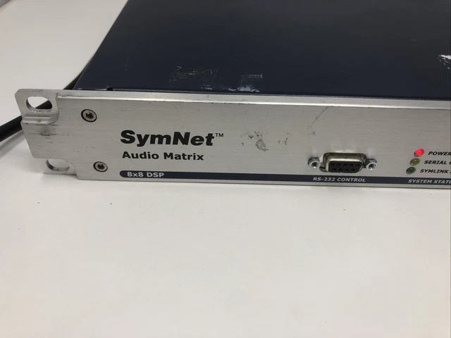 SYMETRIX SYMNET 8X8 DSP High Performance Audio Matrix $525.00 - PicClick CA