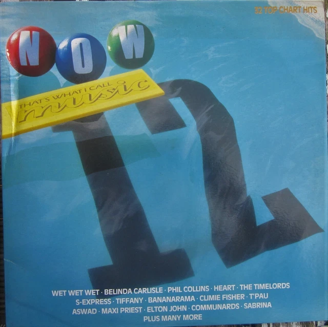NOW THAT'S WHAT I CALL MUSIC 12 2XLPs EMI Virgin 1988 VG++ £6.39 - PicClick UK