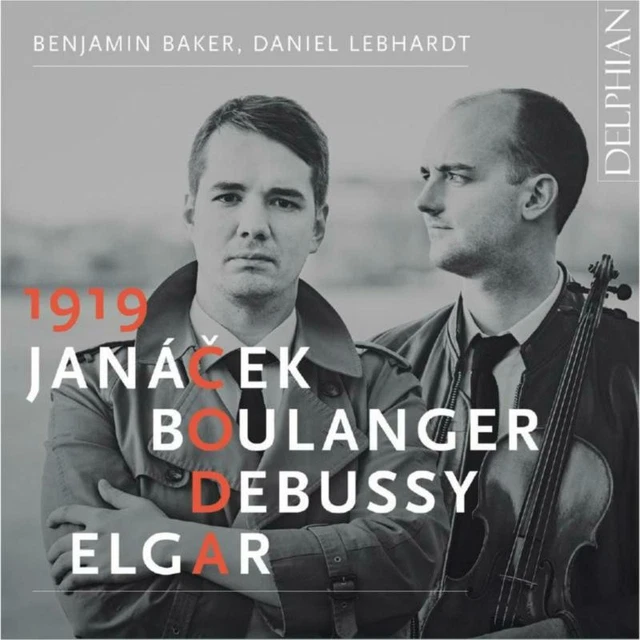 DCD34288 BENJAMIN BAKER, Daniel Lebhardt 1919 Coda Janáček, Boulanger, Debussy EUR 39,37 ...