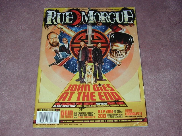 RUE MORGUE MAGAZINE # 130, John Dies at the End, Gein on Screen, Clive ...