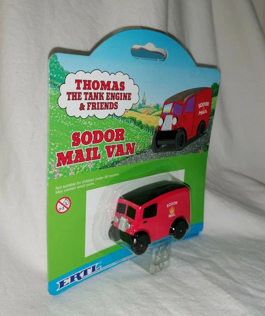 THOMAS THE TANK Engine & Friends Ertl Sodor Mail Van Diecast New And ...