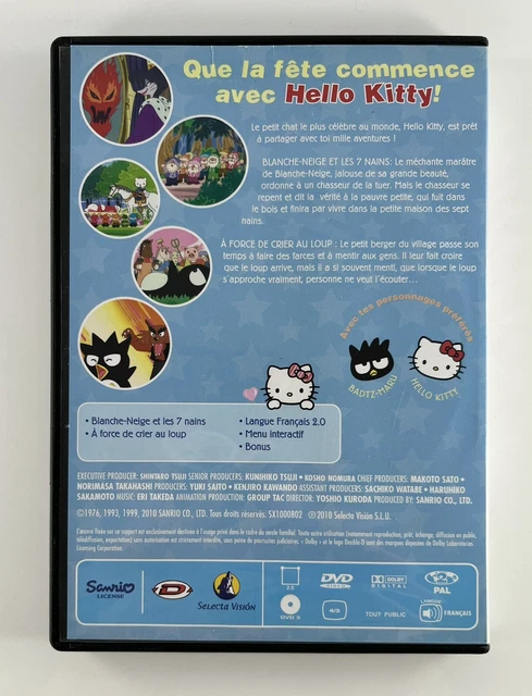 FRANÇAIS HELLO KITTY - Sanrio - DVD Blanche-Neige et les 7 Nains ...