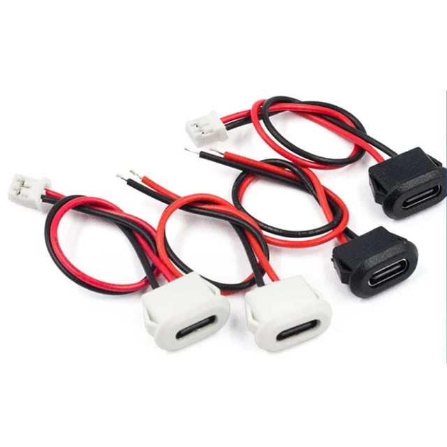 3A HIGH CURRENT Type C Female Connector Fast Charging Port Long lasting ...
