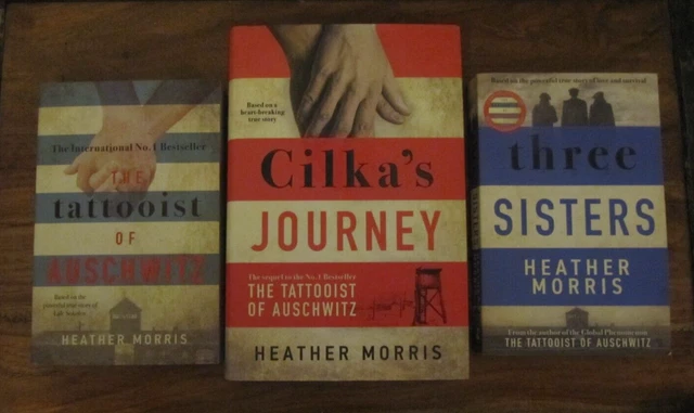 HEATHER MORRIS 3 Buchset Tätowiererin von Auschwitz, Cilkas Reise, 3 ...