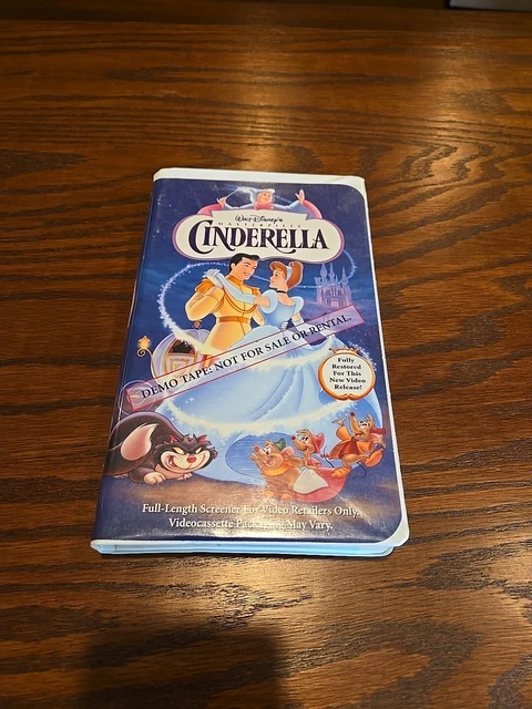 CINDERELLA VHS DEMO Tape Very Nice £13.55 - PicClick UK