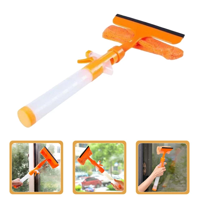 WINDOW SQUEEGEE 3-IN-1 Squeegee Portable Household Automotive Window ...