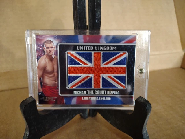 CARTE PATCH DRAPEAU commémoratif Topps 2011 UFC Michael Bisping EUR 5 ...