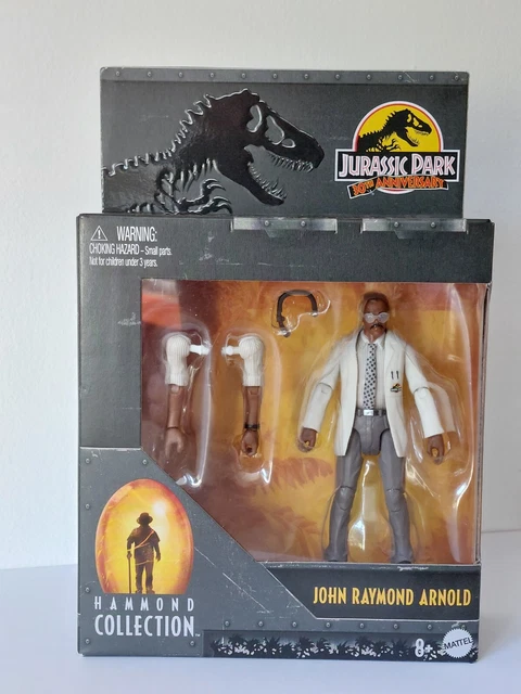 MATTEL JURASSIC WORLD Hammond Collection Ray Arnold (Jurassic Park) £19 ...