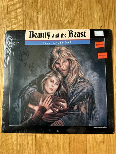 1990 BEAUTY AND the Beast TV Series Wall Calendar BRAND NEW SEALED $9. ...