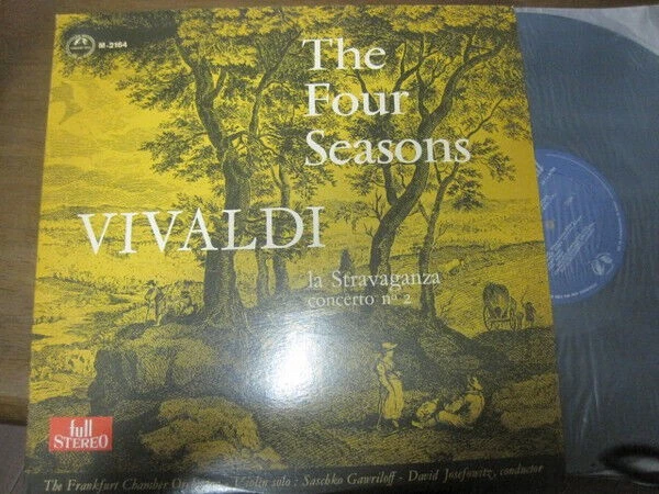 ANTONIO VIVALDI - The Four Seasons / La Stravaganza Concerto No2 / G+ / LP EUR 9,72 - PicClick FR