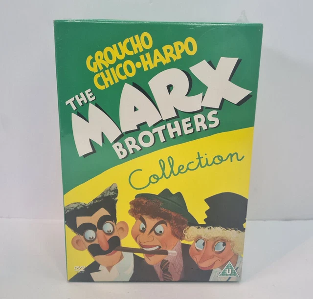 THE MARX BROTHERS Collection 6 Film DVD Boxset New Sealed Region 2 £40. ...