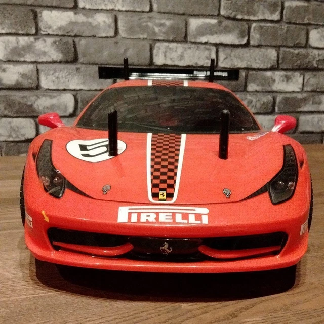TAMIYA SAKURA XI SPORT Chassis & FERRARI Body Full Set with Lighting £ ...