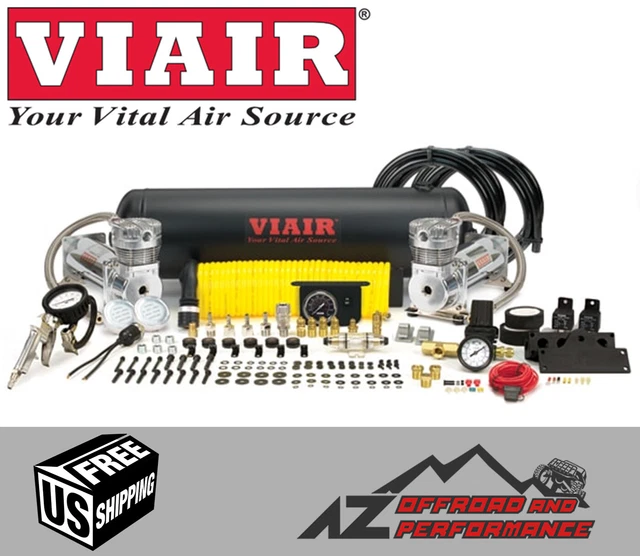 VIAIR DUAL 480C 12V Compressor 200PSI 3.53CFM OBA System - Universal ...