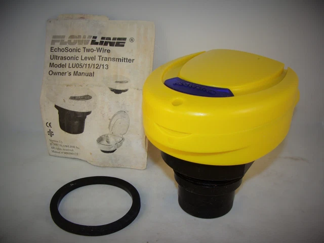 NEW FLOWLINE ECHOSONIC 2-Wire Ultrasonic Level Transmitter Model LU13 ...