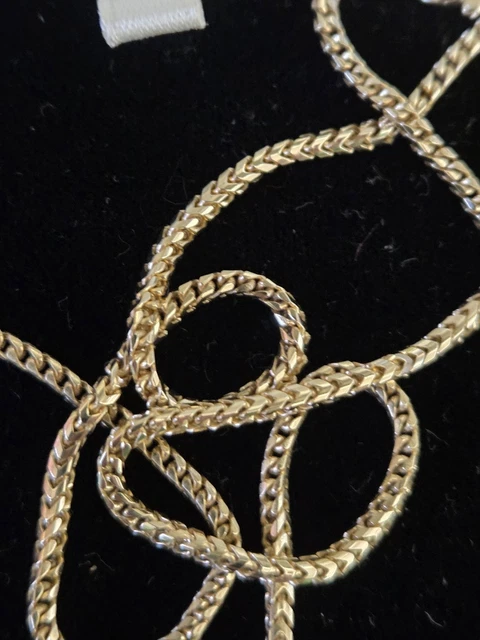 HEAVY WEIGHT GOLD necklace, 9 ct yellow gold. Excellent, rarely used ...